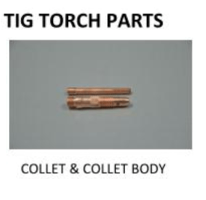 TIG TORCH PART- Collet & Collet Body - Weldmart