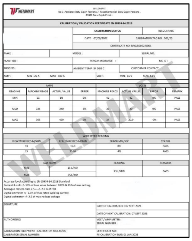 Welding Machine Calibration: A Critical Step in Quality Control - Weldmart